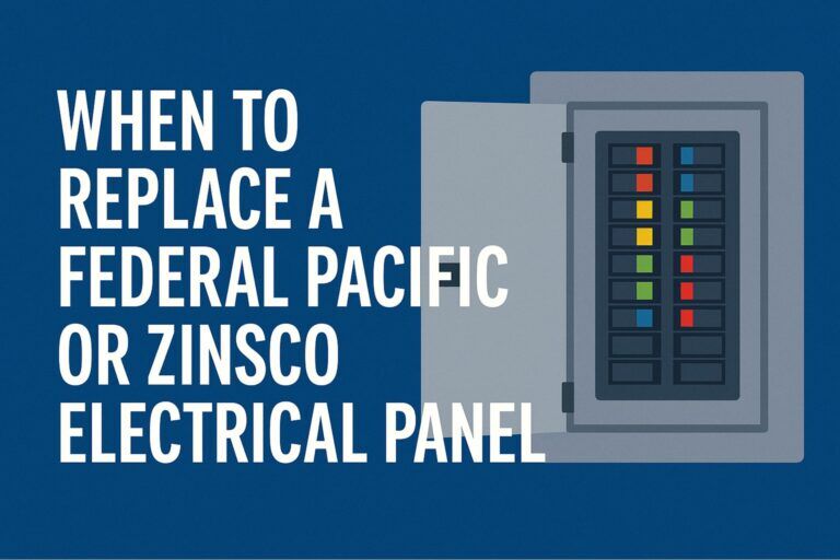 When to Replace a Federal Pacific or Zinsco Electrical Panel